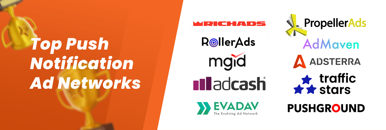 Top Push Notification Advertising Networks in 2024